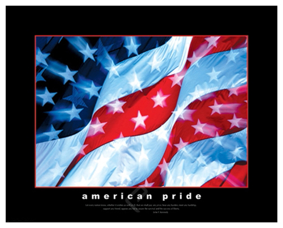 American Pride (Patriotic), Fine Art Giclee Print at Eurographics