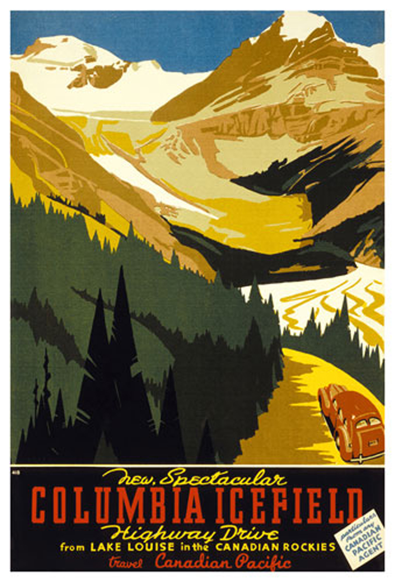 New Spectacular Columbia Icefield Highway Drive from Lake Louise in the ...