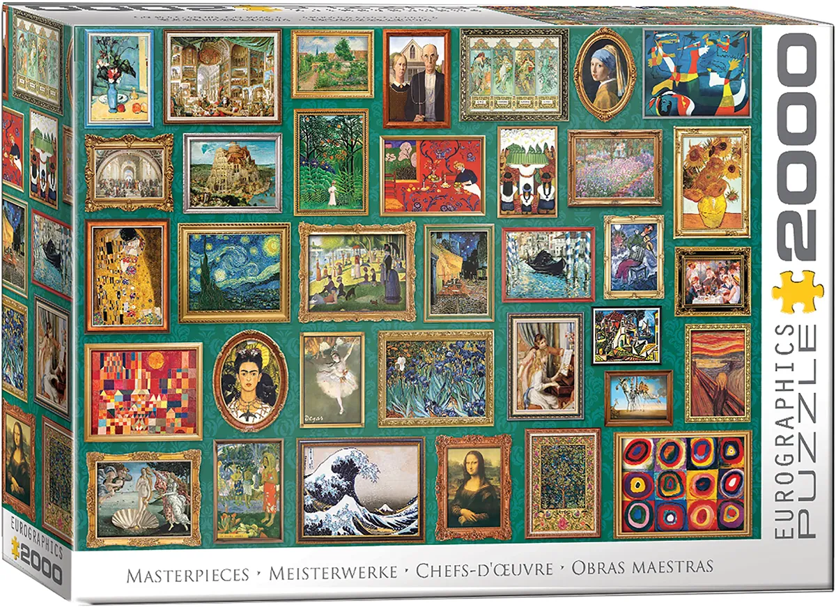 Masterpieces Puzzle at Eurographics