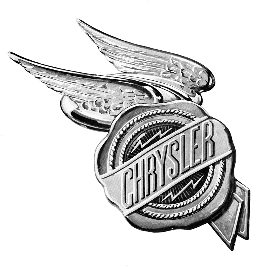 Chrysler Wings Logo 1928