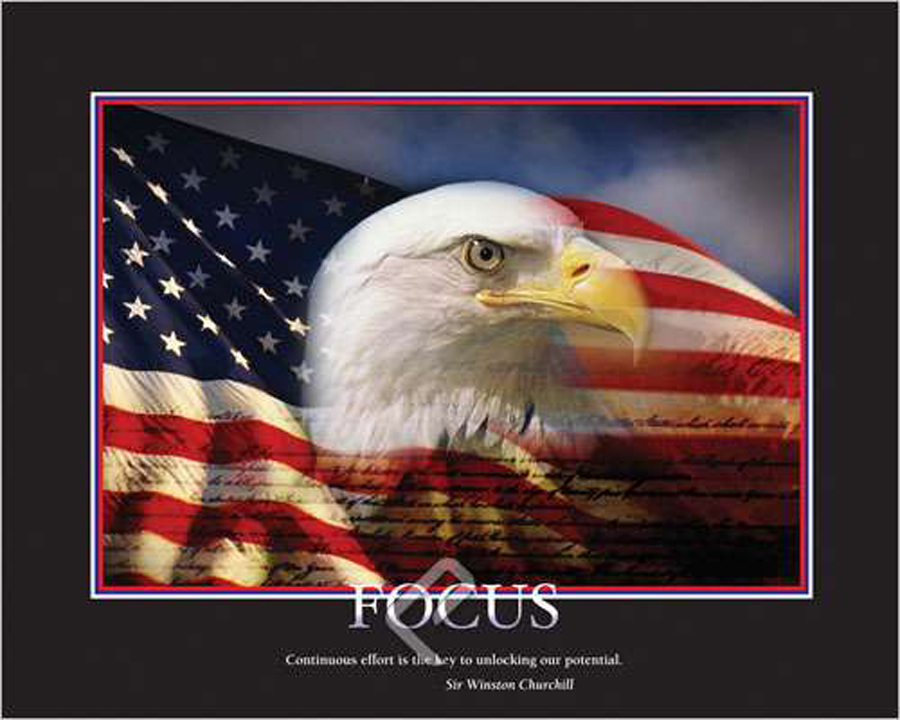 Focus (Patriotic), Art Print at Eurographics