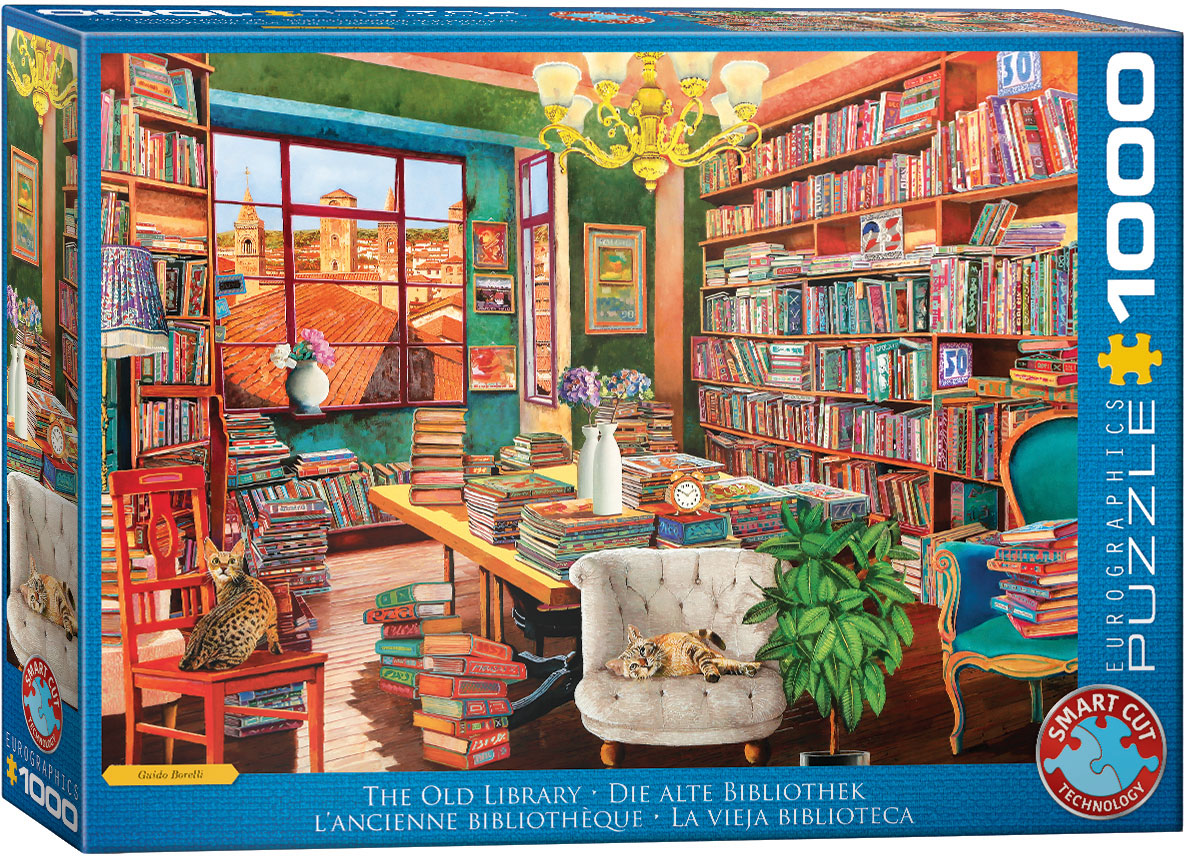 The Old Library, Jigsaw Puzzle at Eurographics