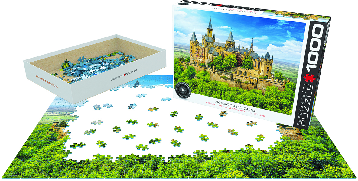 Hohenzollern Castle, Germany, Jigsaw Puzzle at Eurographics