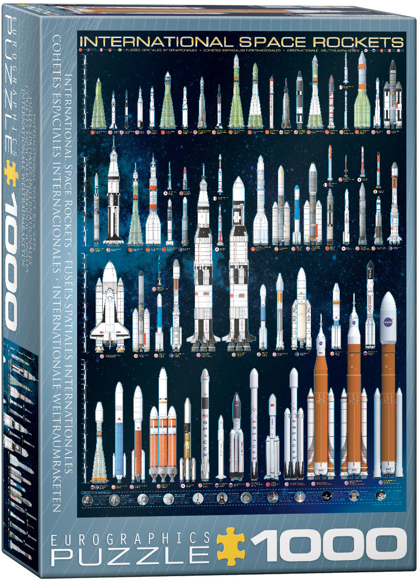 International Space Rockets, Jigsaw Puzzle at Eurographics