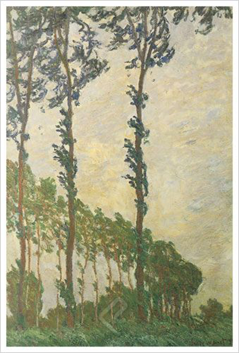 Wind Effect Poplar Series Giclee Photo by Monet at Eurographics