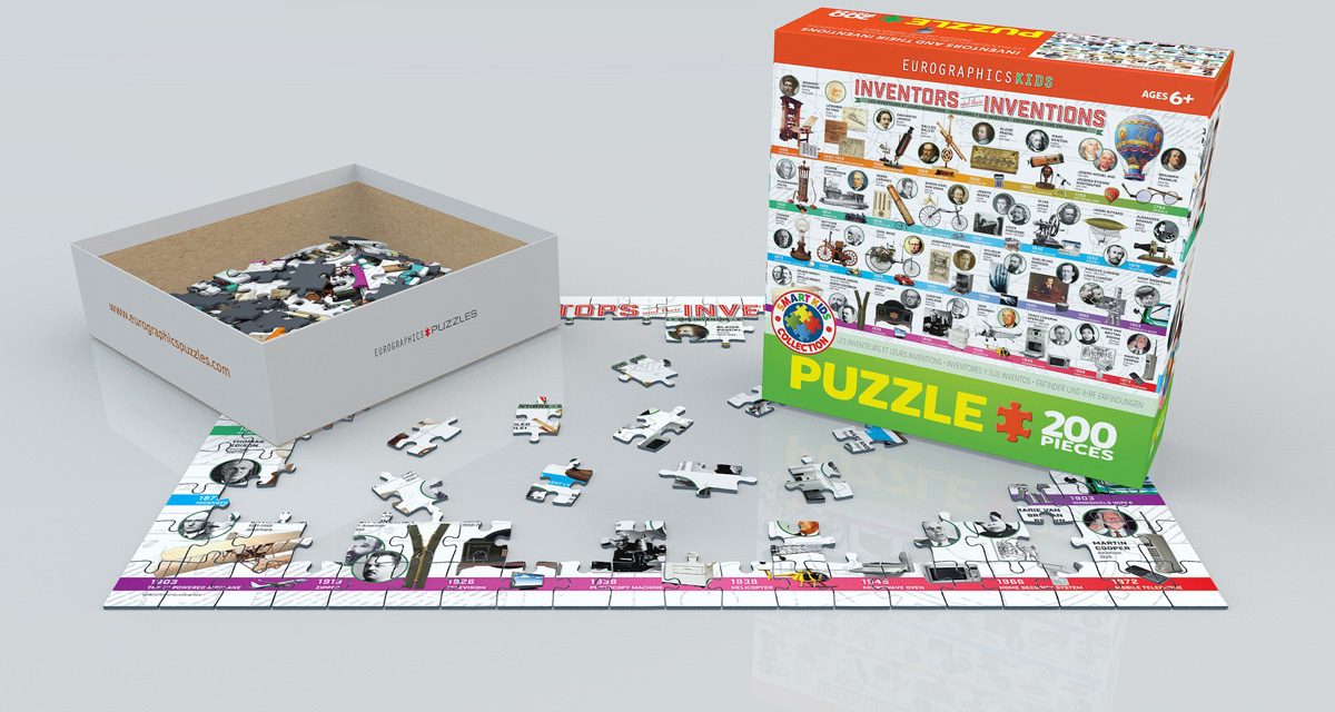 Great Inventions Jigsaw Puzzles at Eurographics