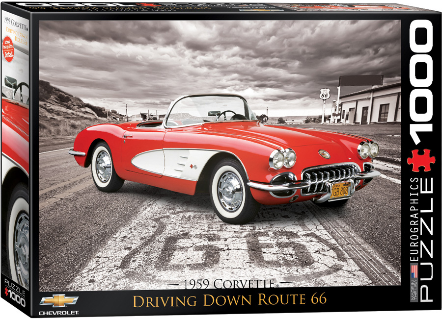 Classic Car - 1959 Corvette˜ Jigsaw Puzzles at Eurographics