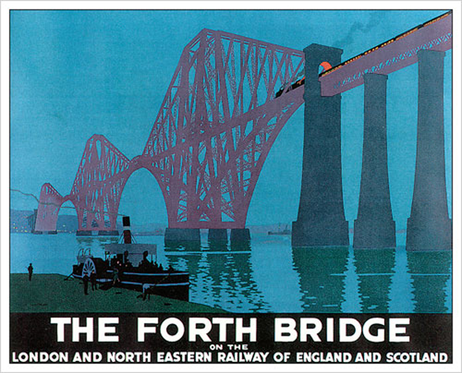 The Forth Bridge, Giclee Print on Arch Paper at Eurographics