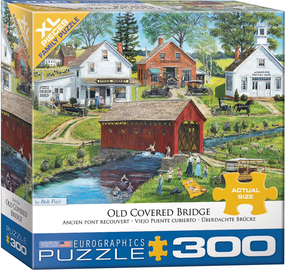 Old Covered Bridge , Puzzle at Eurographics