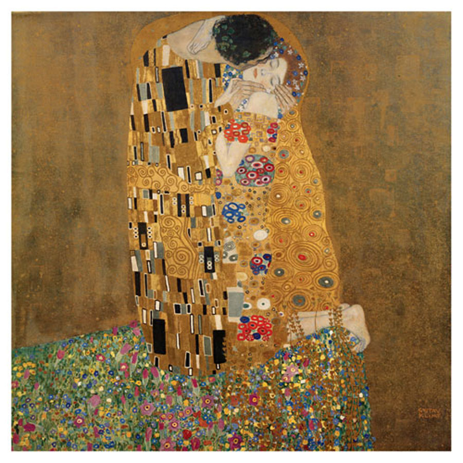 Der Kuss, Fine Art Giclee Print by Gustav Klimt at Eurographics