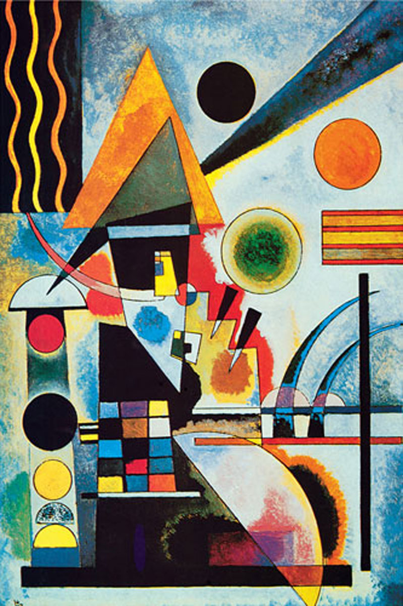 Balancement, Canvas by Vassily Kandinsky