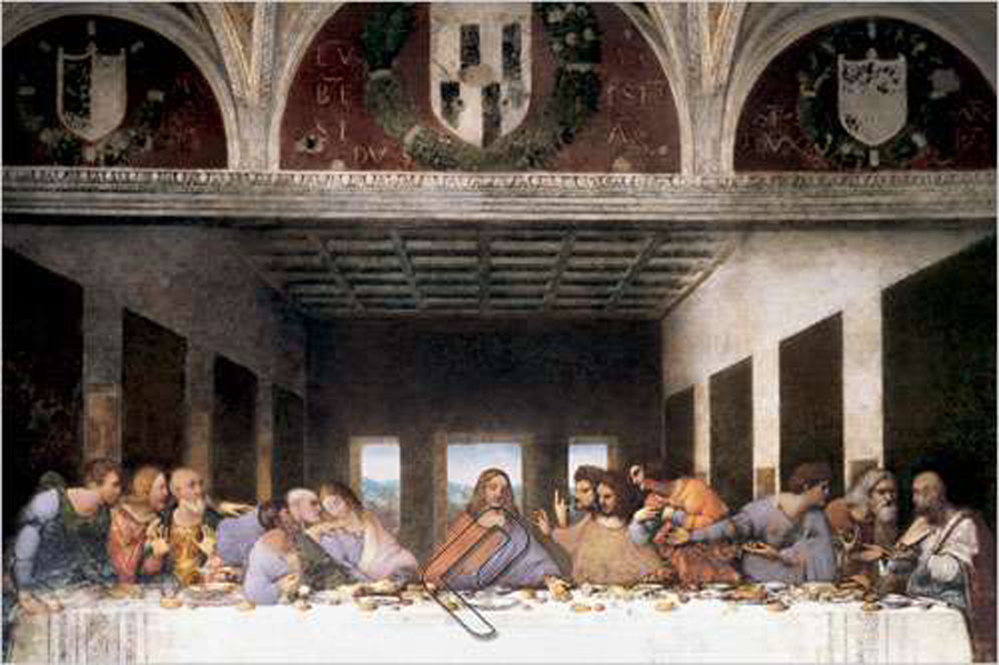 La C?ne (Le Dernier Repas), Toile par Leonardo Da Vinci chez Eurographics