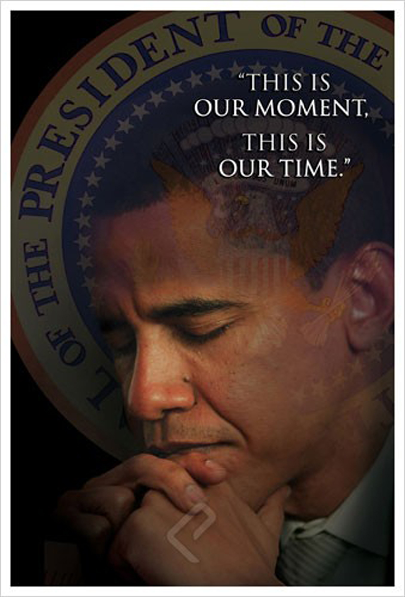 Barack Obama This Is Our Moment Giclee Photo at Eurographics