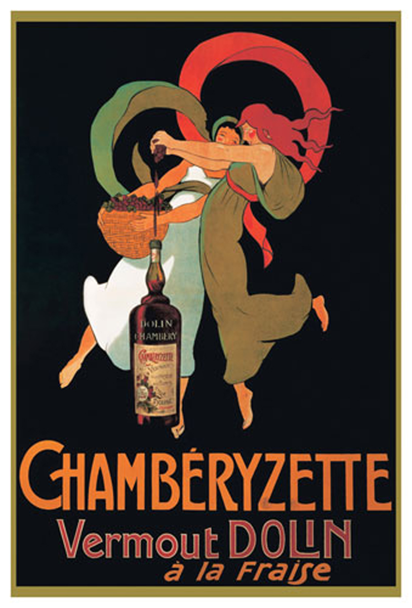 Chamberyzette, Vermout Dolin a la Fraise, Impression Gicl?e sur Papier ...