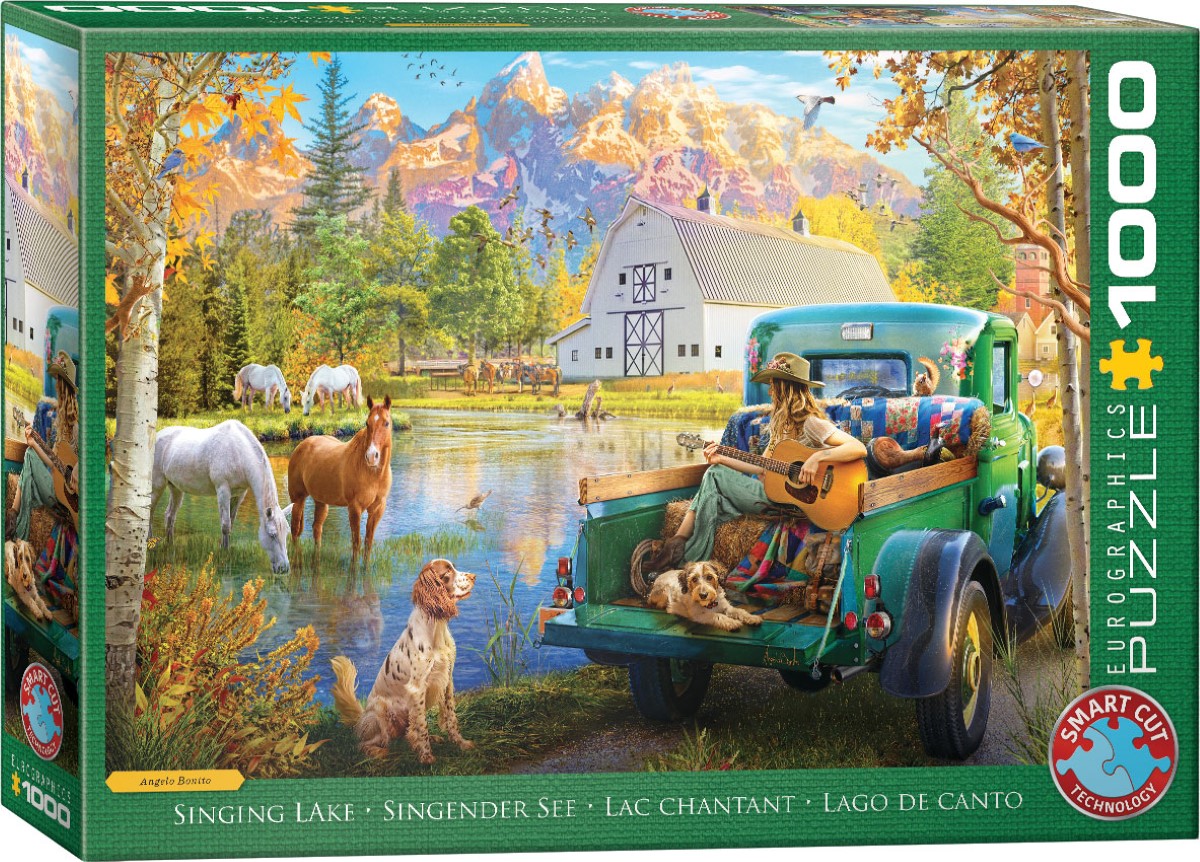 Singing Lake Puzzle at Eurographics