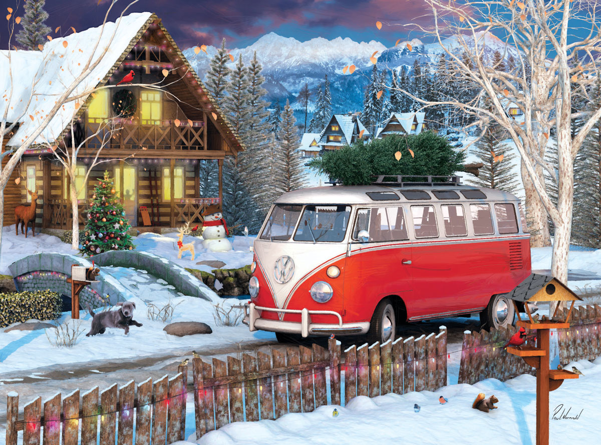 VW Christmas Bus at Eurographics