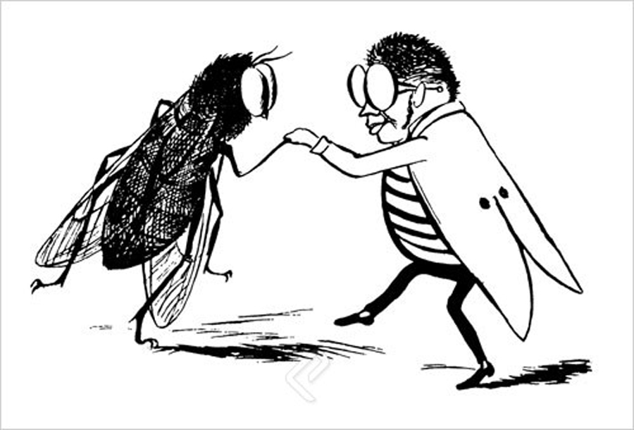 Waltzed With A Bluebottle Fly Giclee by Lear at Eurographics