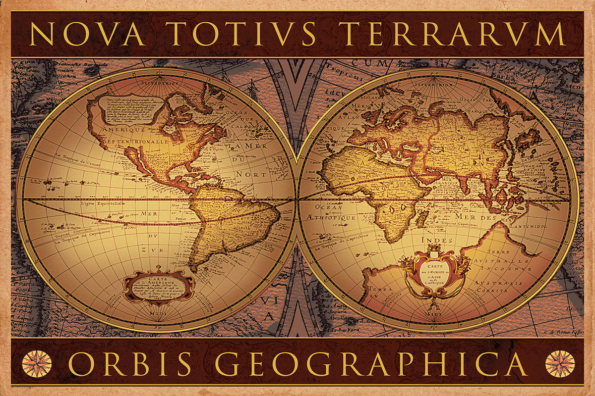 Map of the Ancient World, Posters at Eurographics