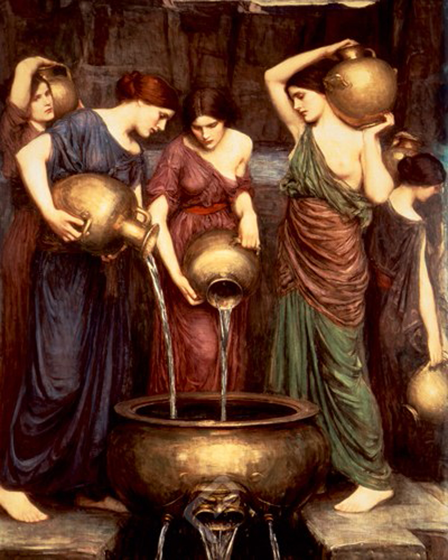 Danaides, 1904, Canvas by John William Waterhouse