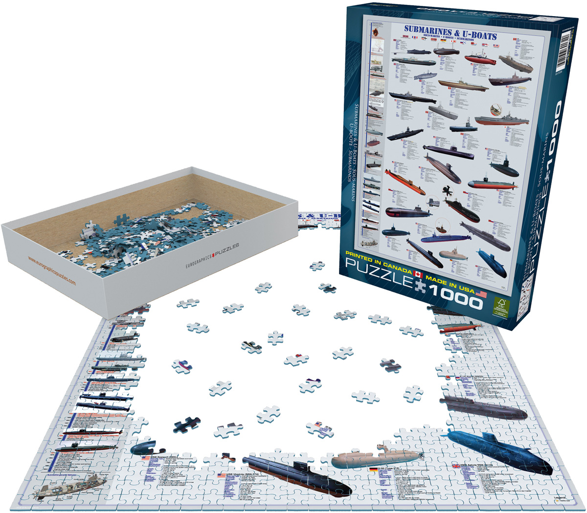 Submarines and U-Boats, Jigsaw Puzzle at Eurographics