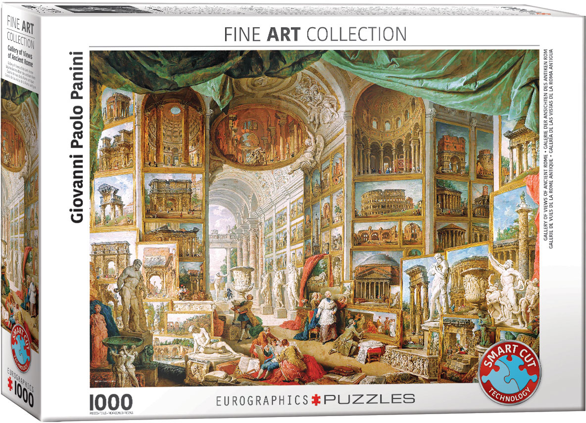 Gallery of Views of Ancient Rome, Jigsaw Puzzle at Eurographics
