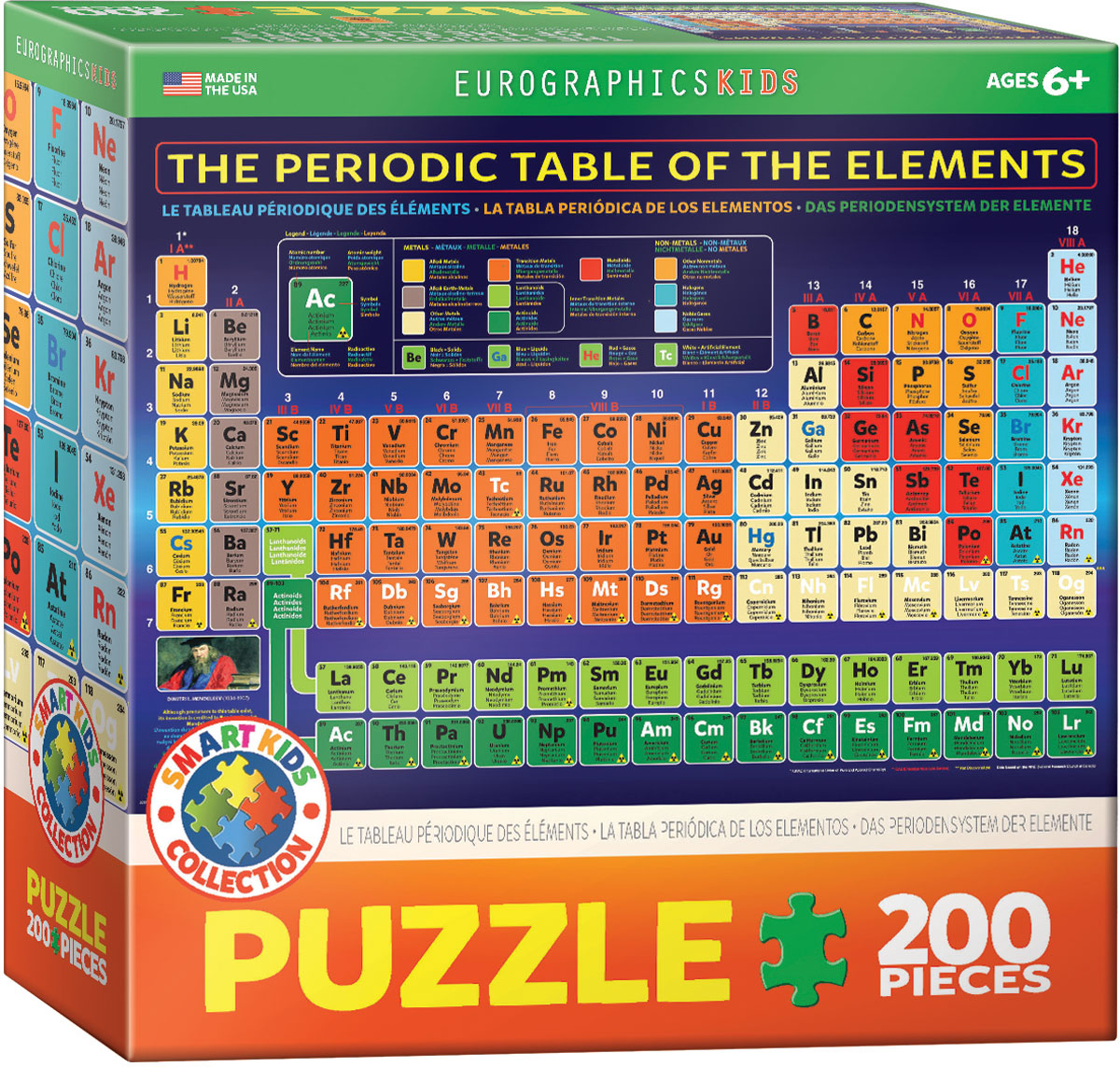 Periodic Table of the Elements Jigsaw Puzzle at Eurographics