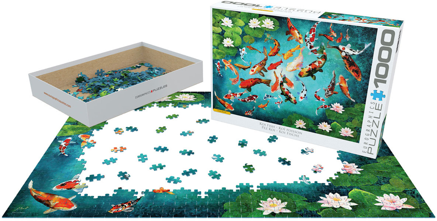 Colorful Koiscape Puzzles at Eurographics