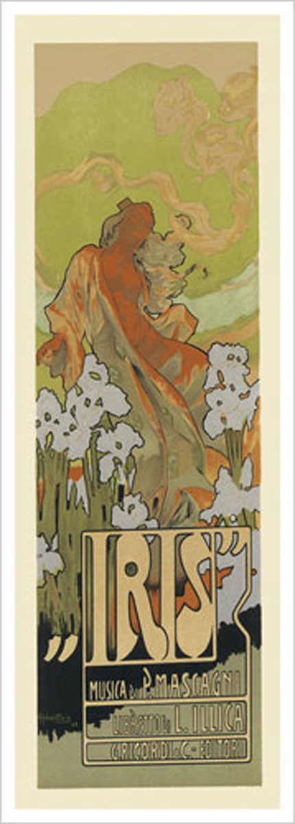 Iris Opera, Canvas by Adolfo Hohenstein