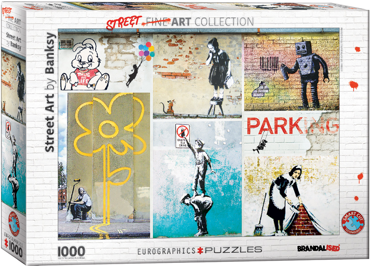 Street Art by Banksy, Jigsaw Puzzle at Eurographics