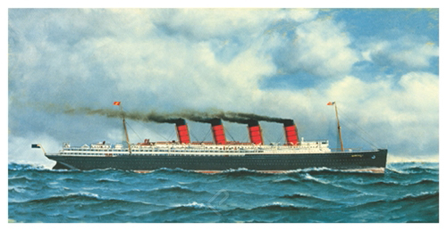 Lusitania 1908 Fine Art Giclee Print by Jacobsen at Eurographics