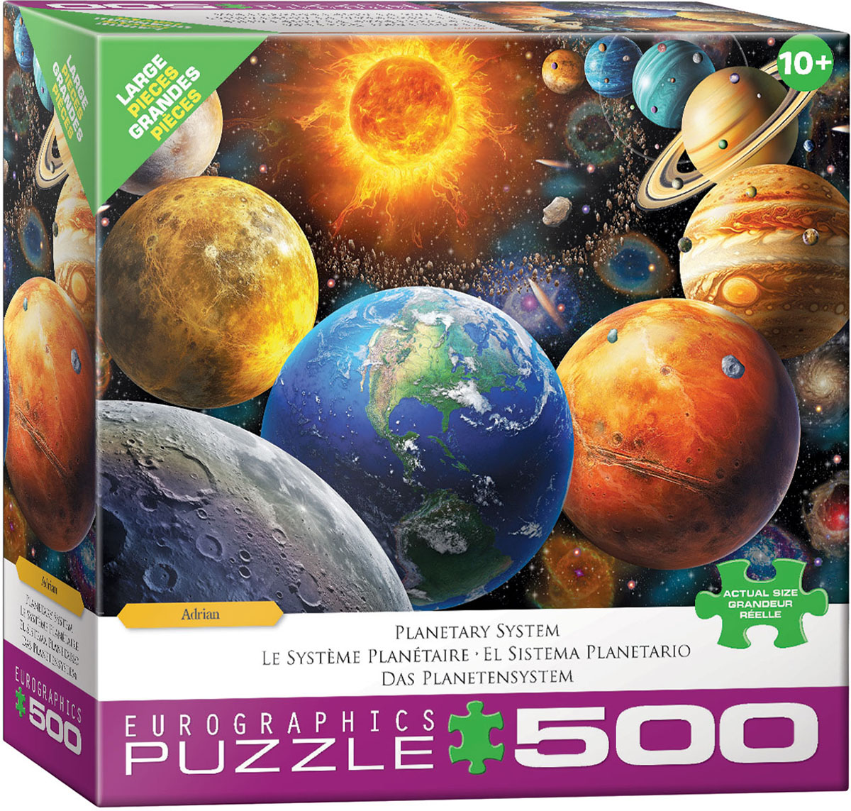 Planetary System Puzzle at Eurographics