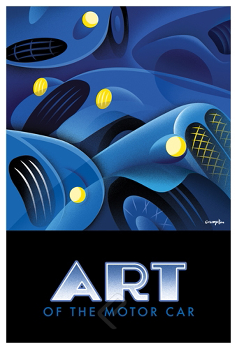 Art of the Motor Car 1 Giclee by Michael Crampton at Eurographics