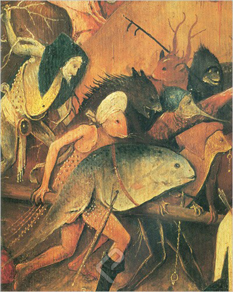 Haywain Triptych (center panel detail), Giclee Print on Photo Paper by ...