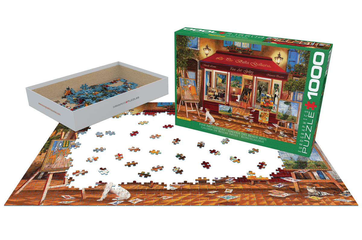 Fine Art Gallery, Jigsaw Puzzle at Eurographics