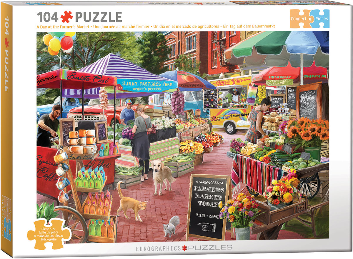 A Day at the Farmer's Market Puzzle at Eurographics