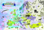 Illustrated Map of Europe, Jigsaw Puzzle at Eurographics