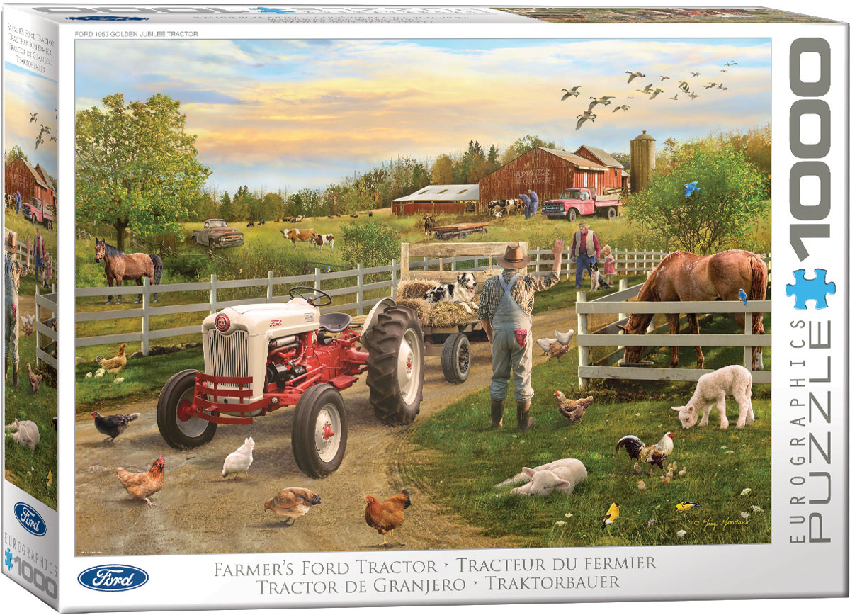 Farmer’s Ford Tractor Puzzle at Eurographics