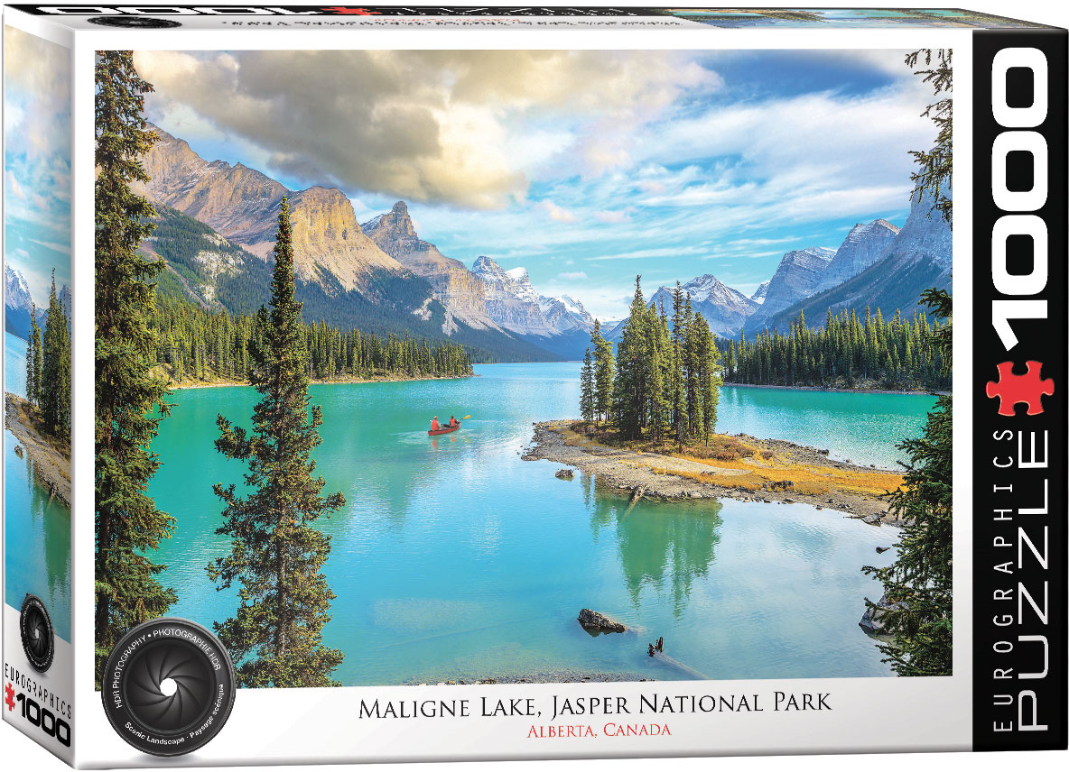 Maligne Lake, Alberta at Eurographics