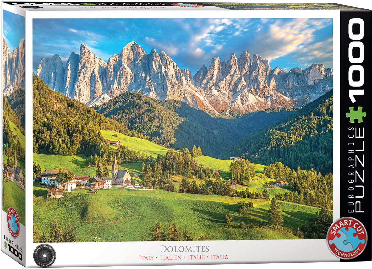 Dolomites Mountains Puzzles at Eurographics