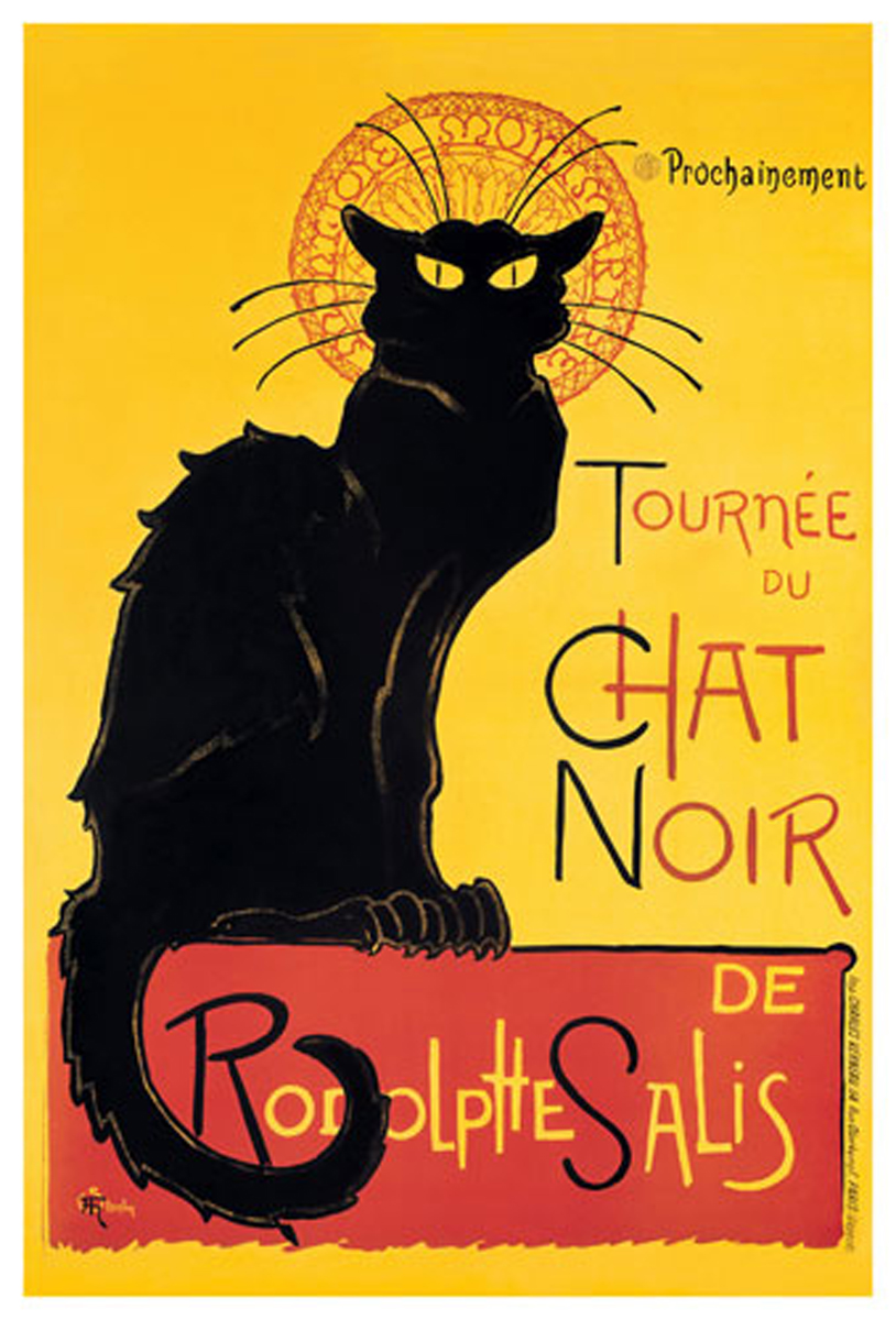 Tournee du Chat Noir de Rodolphe Salis Giclee by Steinlen