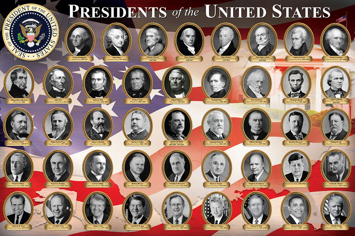Presidents of the United States Giclee Print at Eurographics