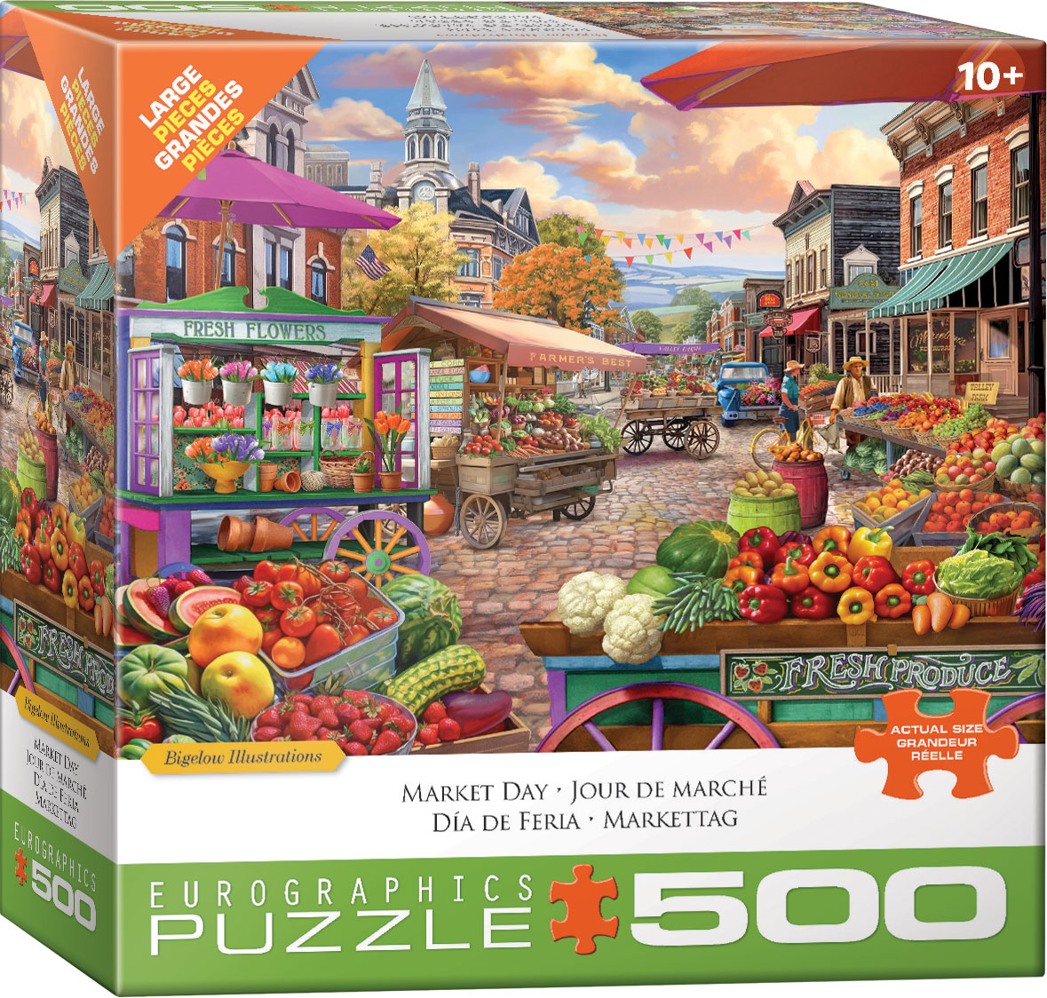 Market Day, Jigsaw Puzzle at Eurographics