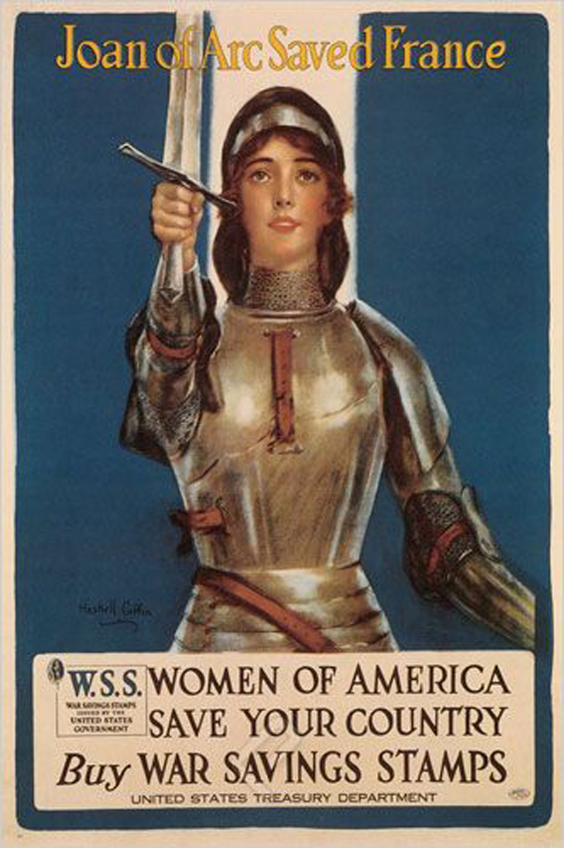 Women Of America Save Your Country 1918 Canvas by Haskell Coffin