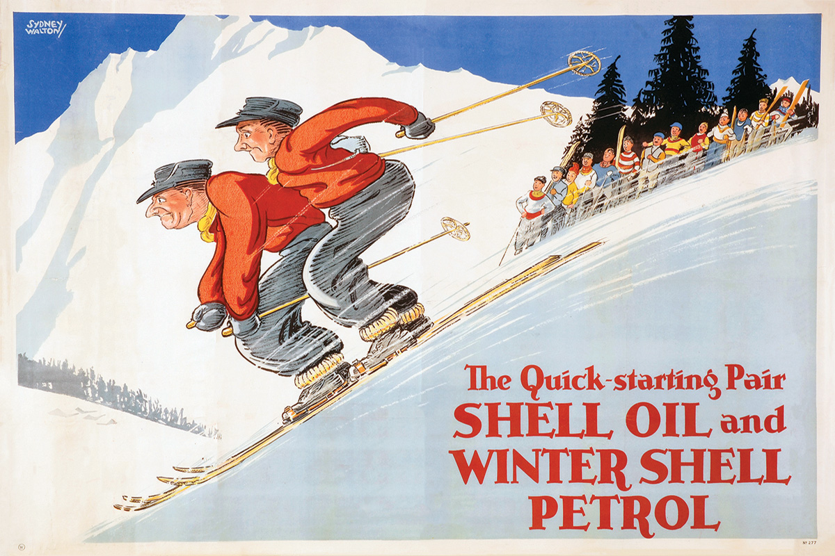 Shell Oil and Winter Petrol Giclee Photo Paper at Eurographics