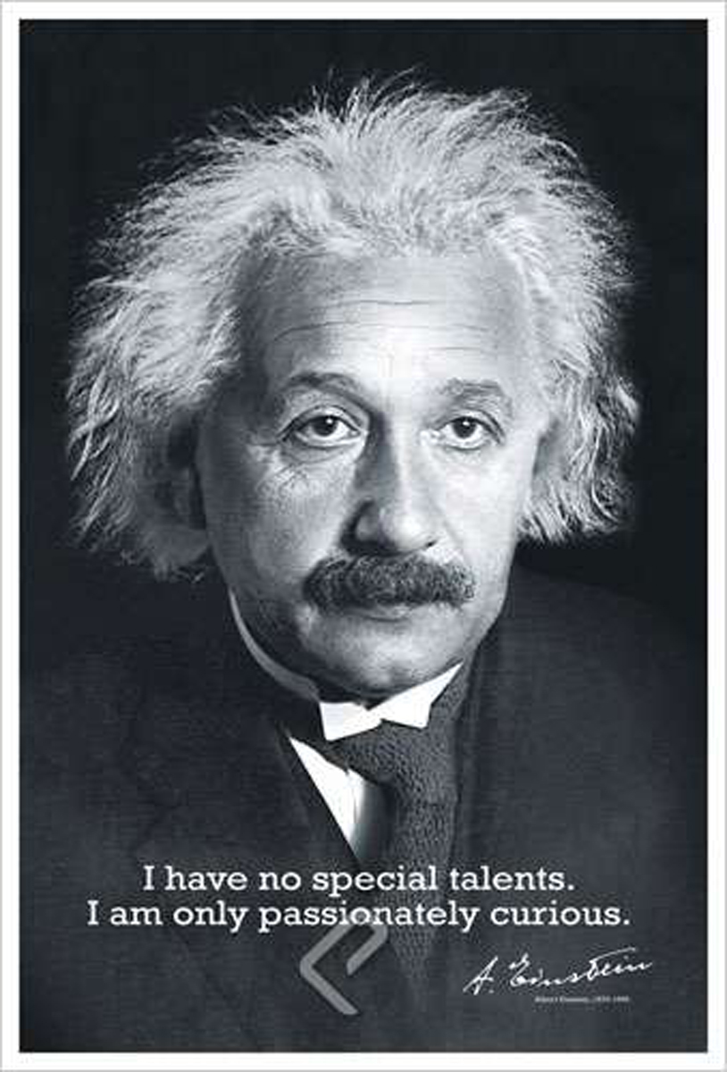 Einstein Curiosity, Giclee Print on Photo Satin Paper at Eurographics