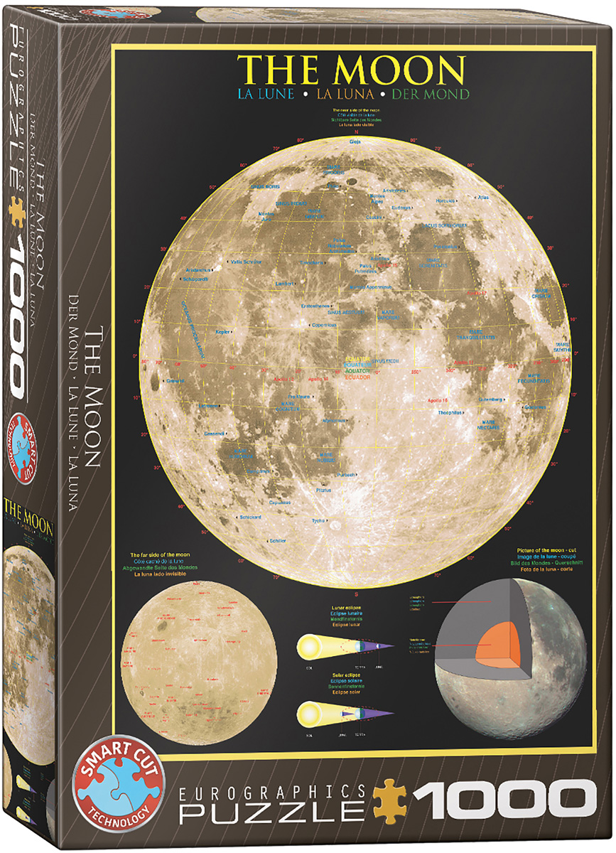 The Moon, Jigsaw Puzzle at Eurographics