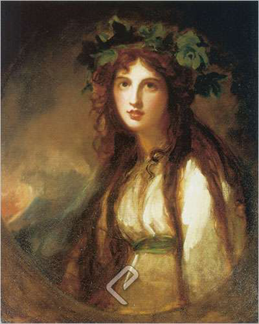 Portrait of Emma, Lady Hamilton, Giclee Print on Artist Matte Paper by ...