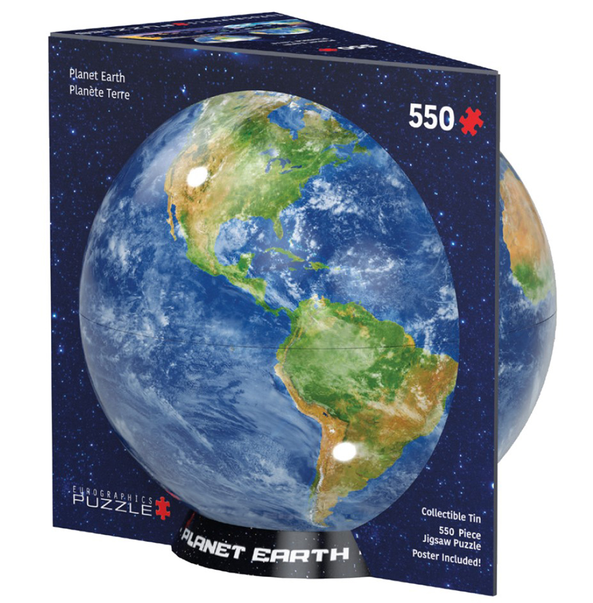 Planet Earth Tin, colorful Puzzles at Eurographics