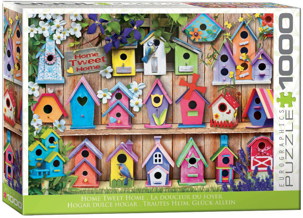 Home Tweet home, birdhouses at Eurographics
