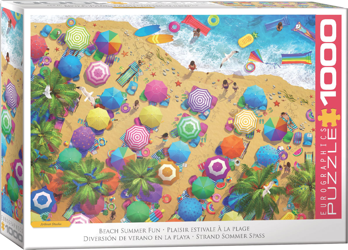 Beach Summer Fun Jigsaw Puzzle At Eurographics